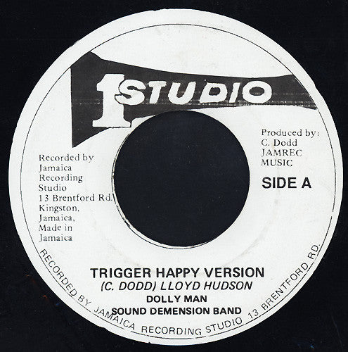 Dolly Man : Trigger Happy (7", M/Print) | Rook Records