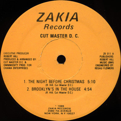 Cut Master D. C.* : The Night Before Christmas / Brooklyn's In The ...