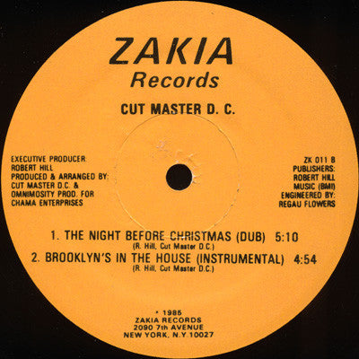 Cut Master D. C.* : The Night Before Christmas / Brooklyn's In The ...