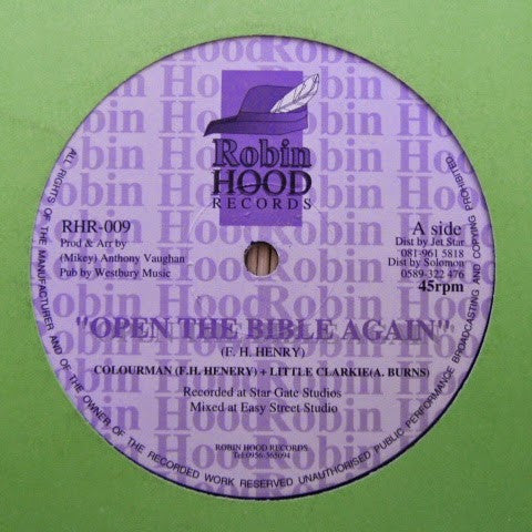 Colour Man + Little Clarkie / Kaya : Open The Bible Again / Thief In ...